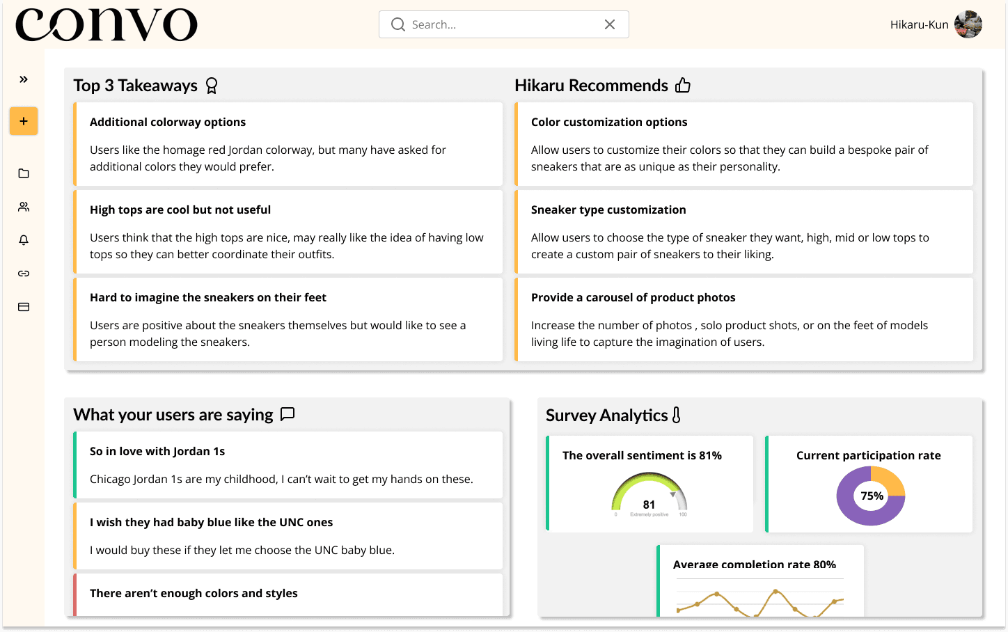Convo - AI-led interviews & surveys